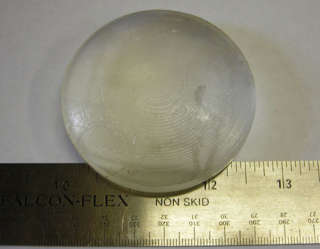 DCX 2-5/8" DIA HOYA GLASS BLANK BACD16